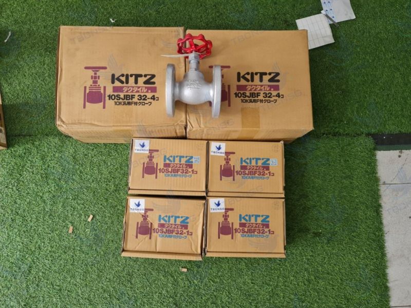 Van Cầu Kitz 10SJBF JIS10K Gang Dẻo Hơi Nóng
